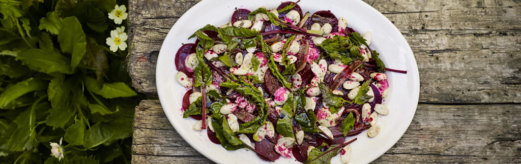 Pickled Beetroot, Almonds, Anchovies and Lovage Mayonnaise | Rhino ...